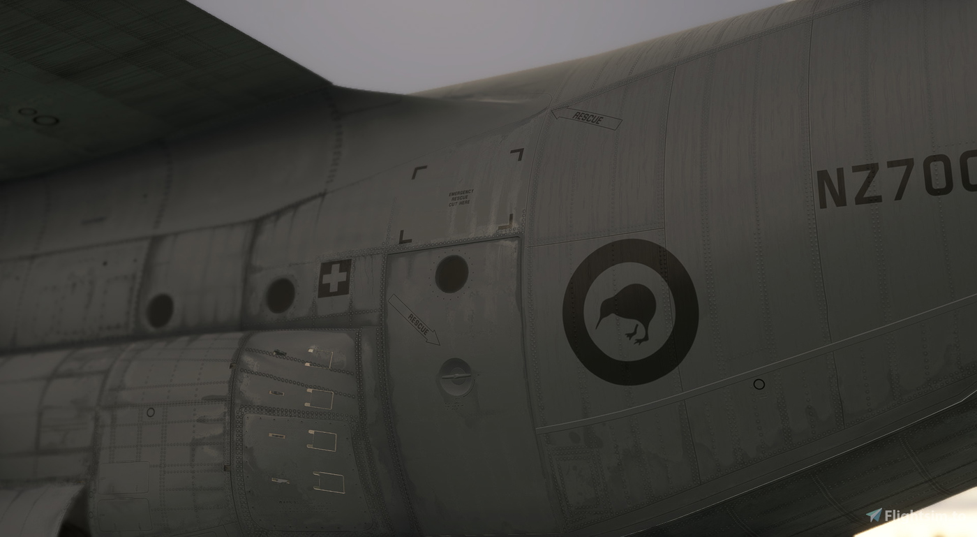 CaptainSim C-130 RNZAF NZ7001 for Microsoft Flight Simulator | MSFS