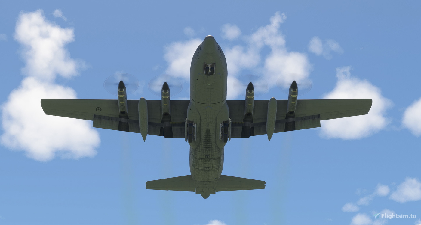 CaptainSim C-130 RNZAF NZ7003 for Microsoft Flight Simulator | MSFS