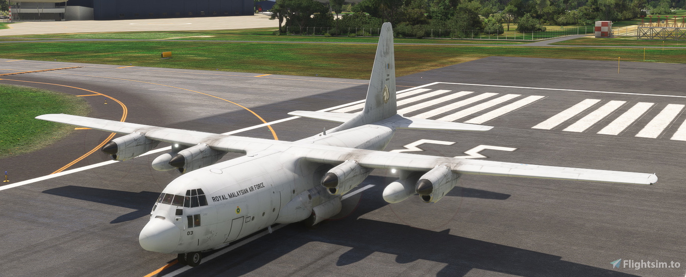 Captainsim C-130H Royal Malaysian Air Force Livery for Microsoft Flight Simulator | MSFS