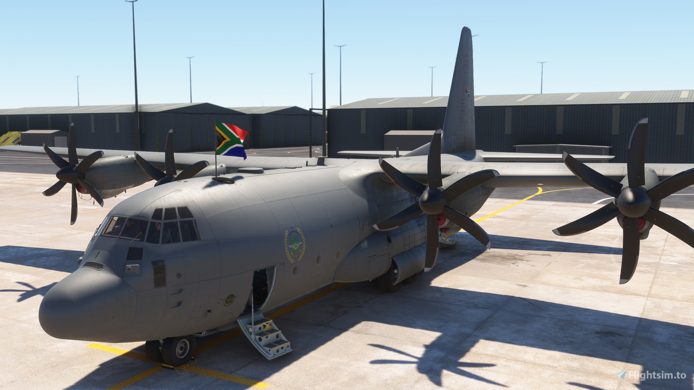 Captainsim C130 J -Fictional South African Air Force (28 Squadron -76Years of Service) for ...
