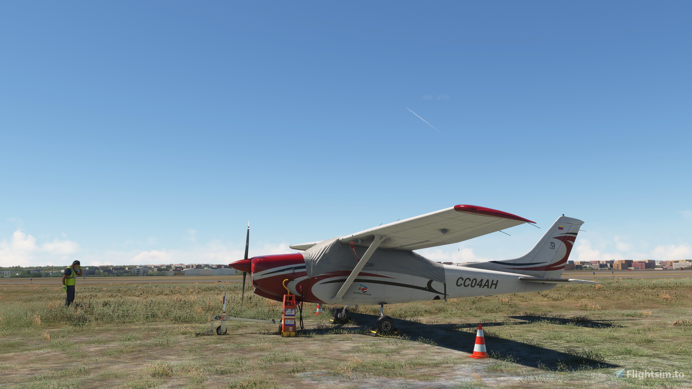 Carenado C182 RG II Cessna Custom Registration for Microsoft Flight ...
