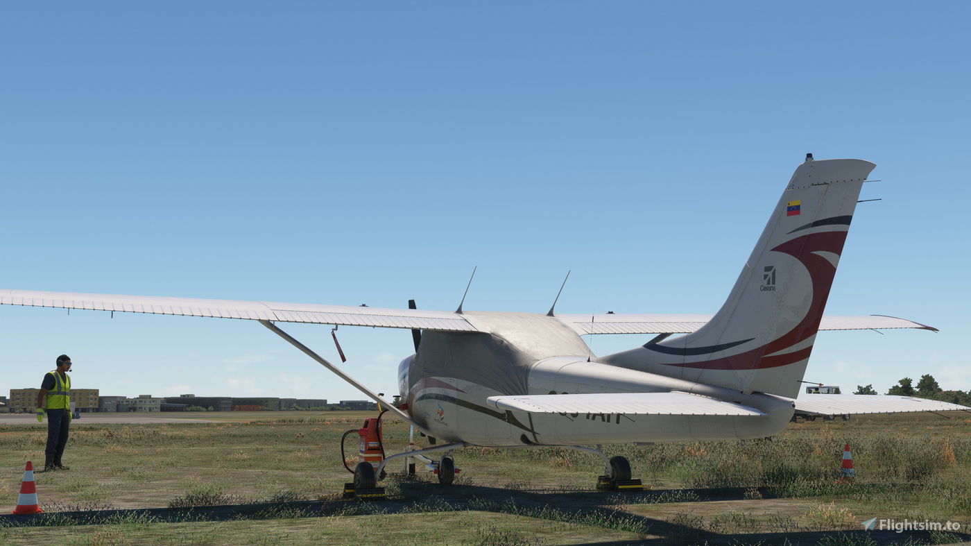 Carenado C182 RG II Cessna Custom Registration for Microsoft Flight ...