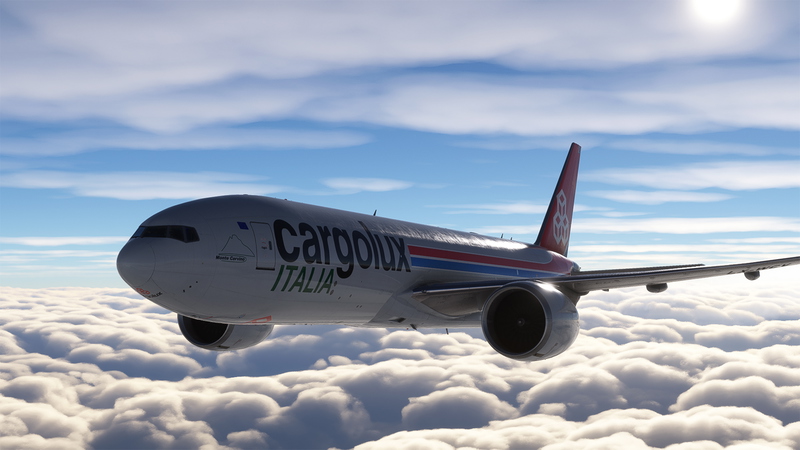 CargoLux Italia LX-WCV PMDG B777F for Microsoft Flight Simulator | MSFS