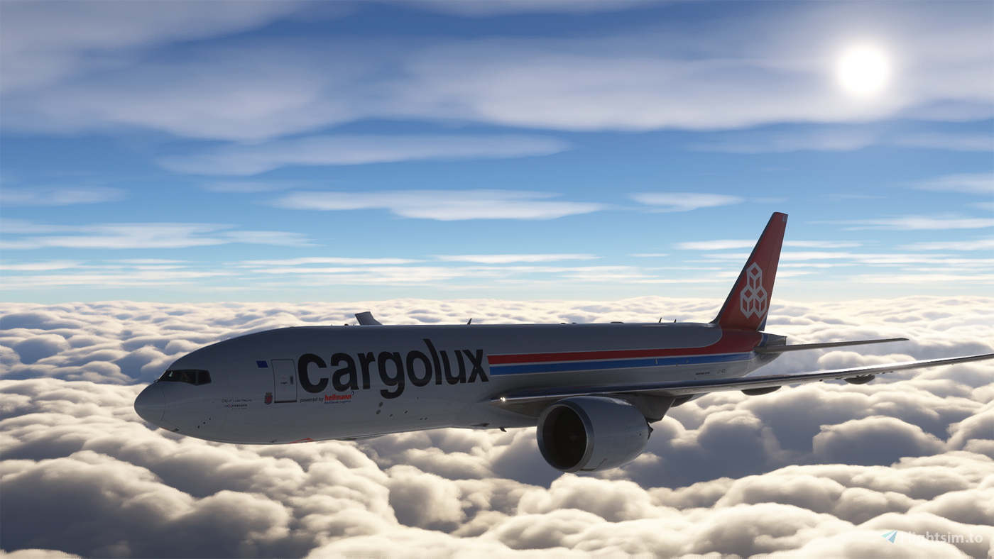 CargoLux LX-VCD PMDG B777F for Microsoft Flight Simulator | MSFS