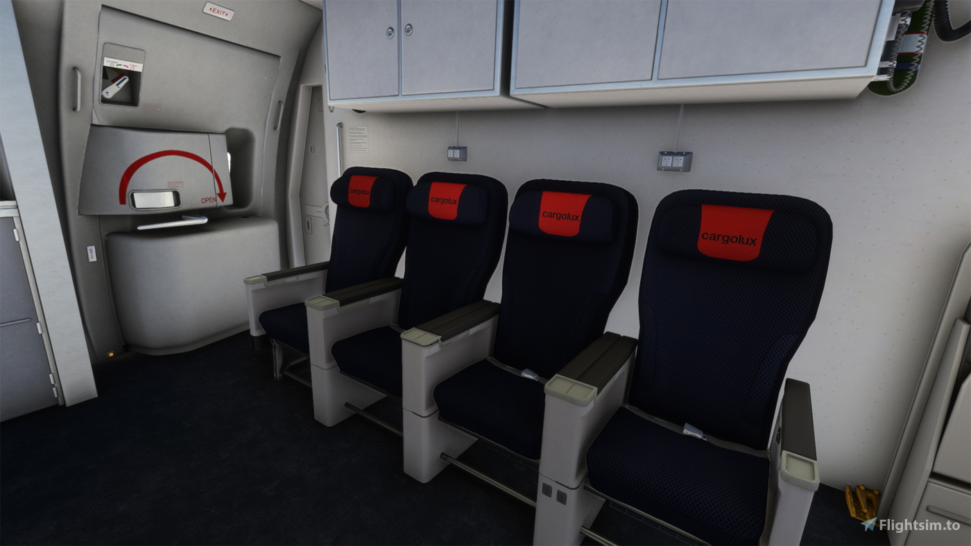 CargoLux LX-VCD PMDG B777F for Microsoft Flight Simulator | MSFS