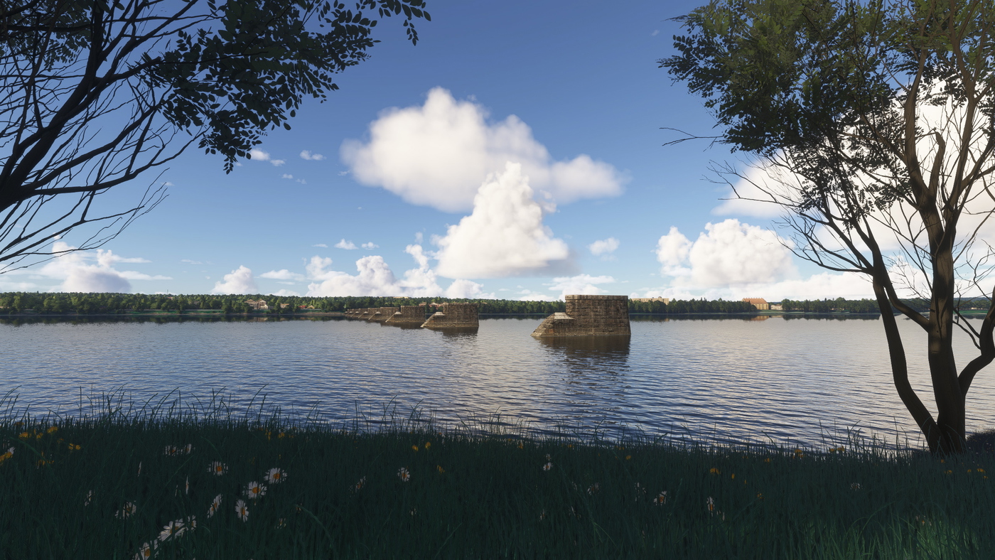 Carleton Street Bridge Pillars FS2024 for Microsoft Flight Simulator | MSFS