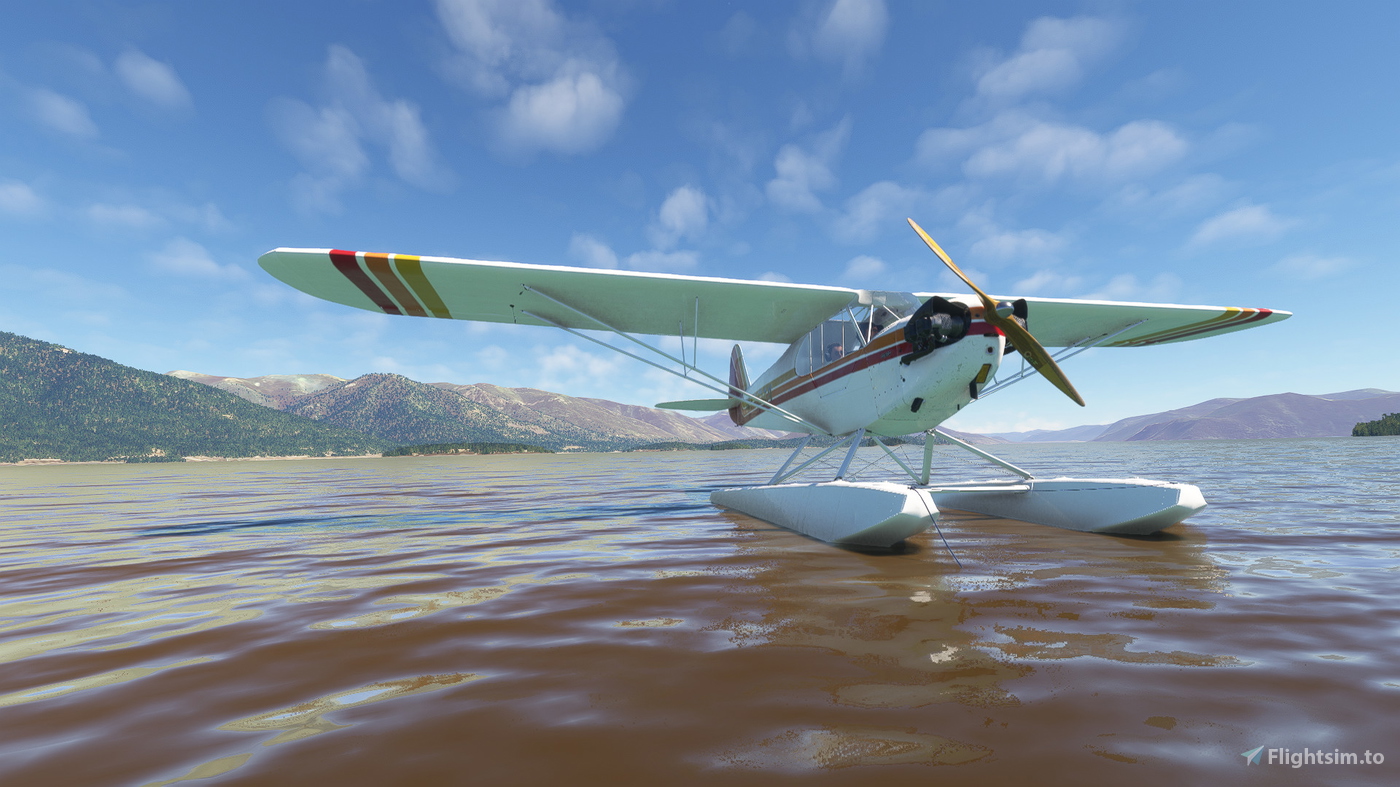 CAS J3 Cub "Sunfire" 70's Style Livery for Microsoft Flight Simulator ...