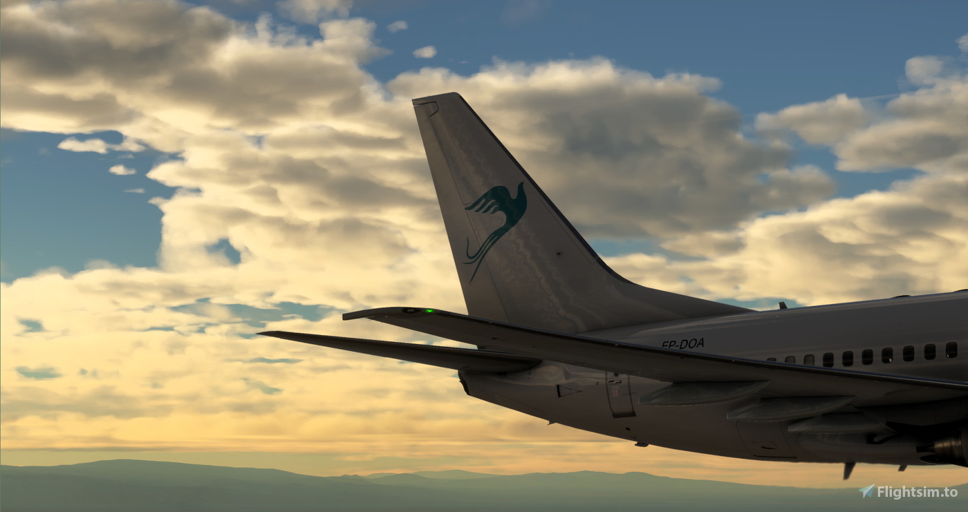 Caspian Airlines (EP-DOA) B736 for Microsoft Flight Simulator | MSFS