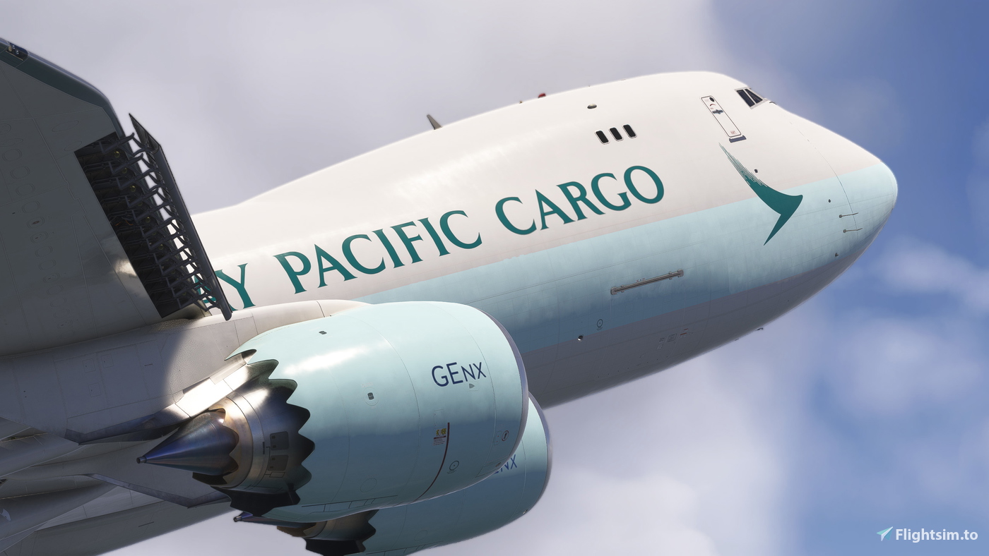 Cathay Pacific Cargo 747-8F (B-LJL) | Asobo B747-8i для Microsoft ...
