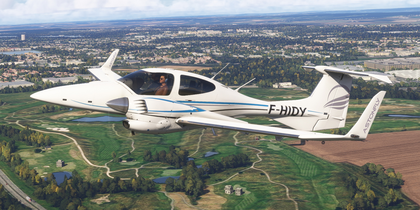COWS DA42 TDi AstonFly F-HIDY for Microsoft Flight Simulator | MSFS