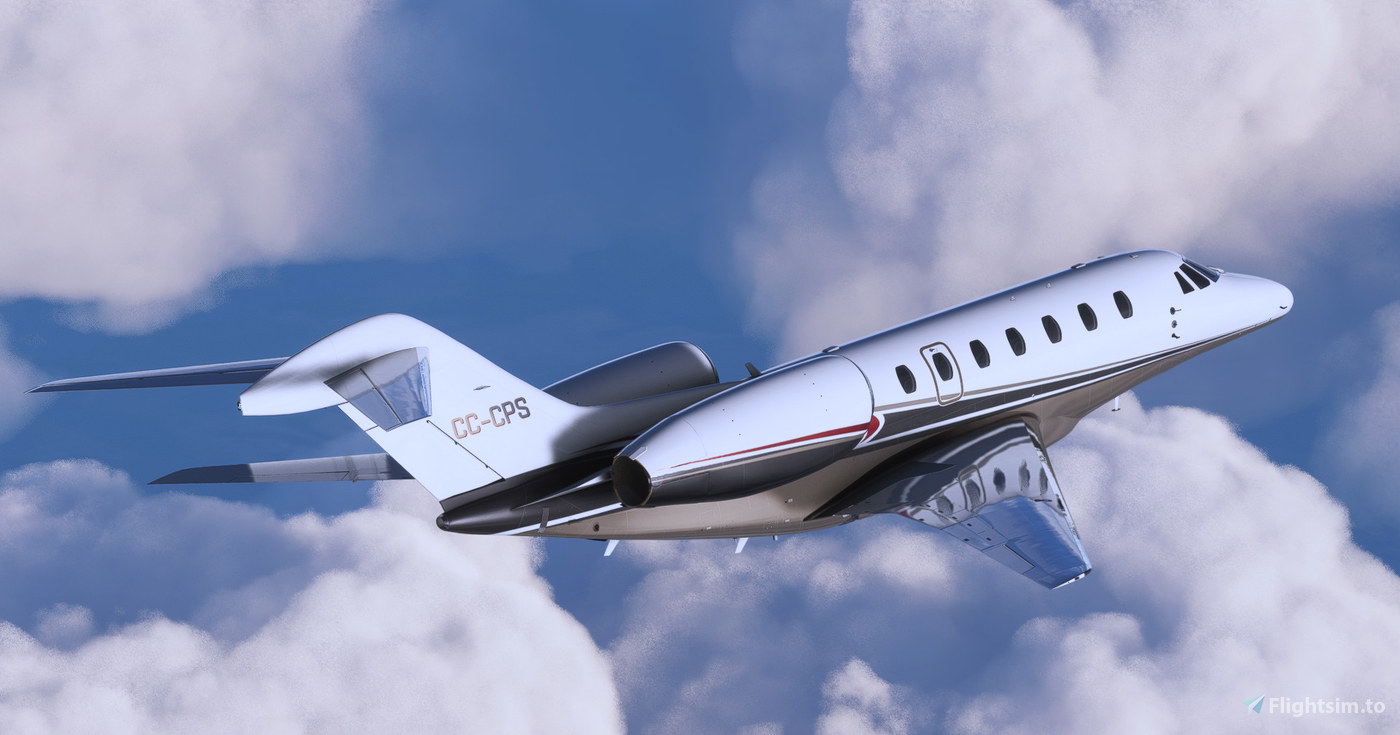 CC-CPS | FlightFX Cessna Citation X | 8K (Dynamic Registration) 对于 ...