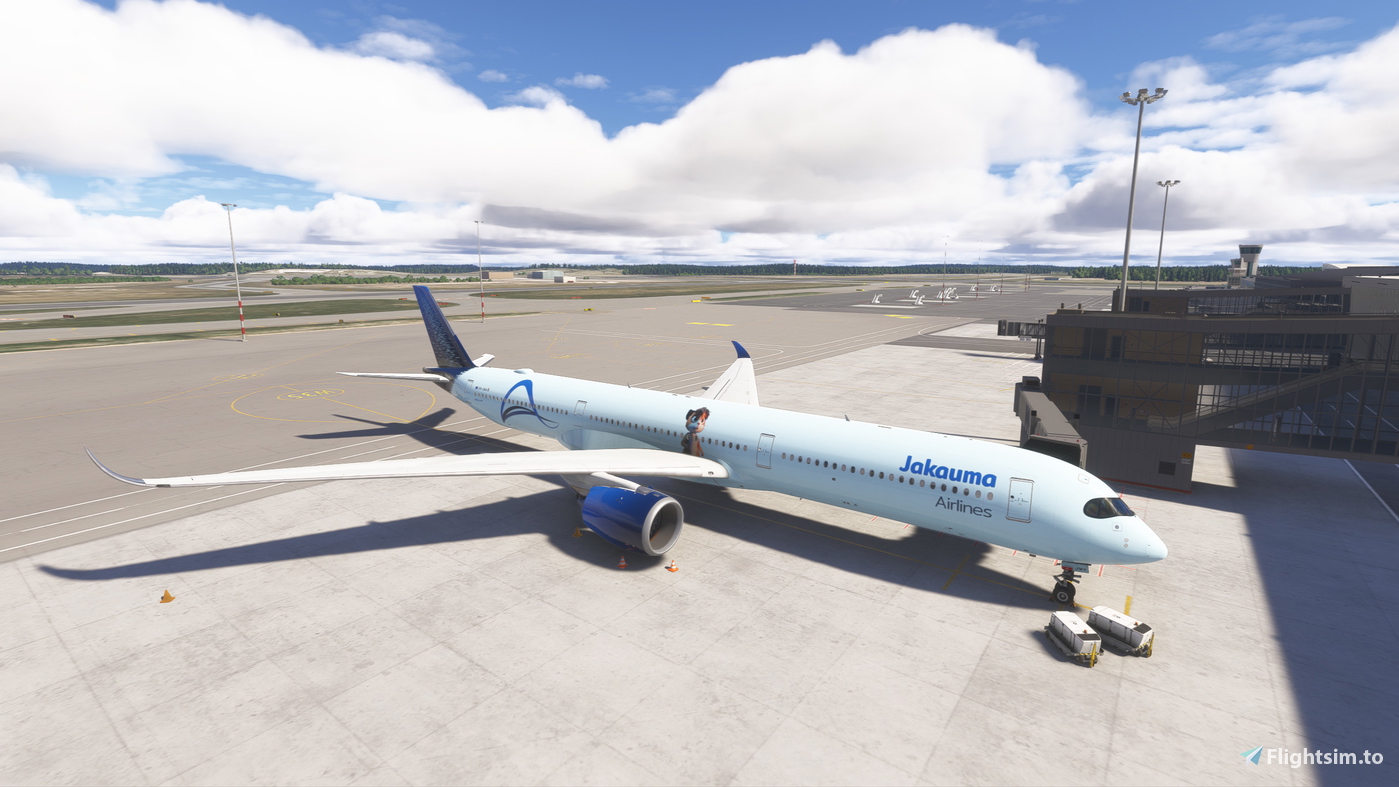 [CDF] Jakauma Airlines A350 Fleet for Microsoft Flight Simulator | MSFS