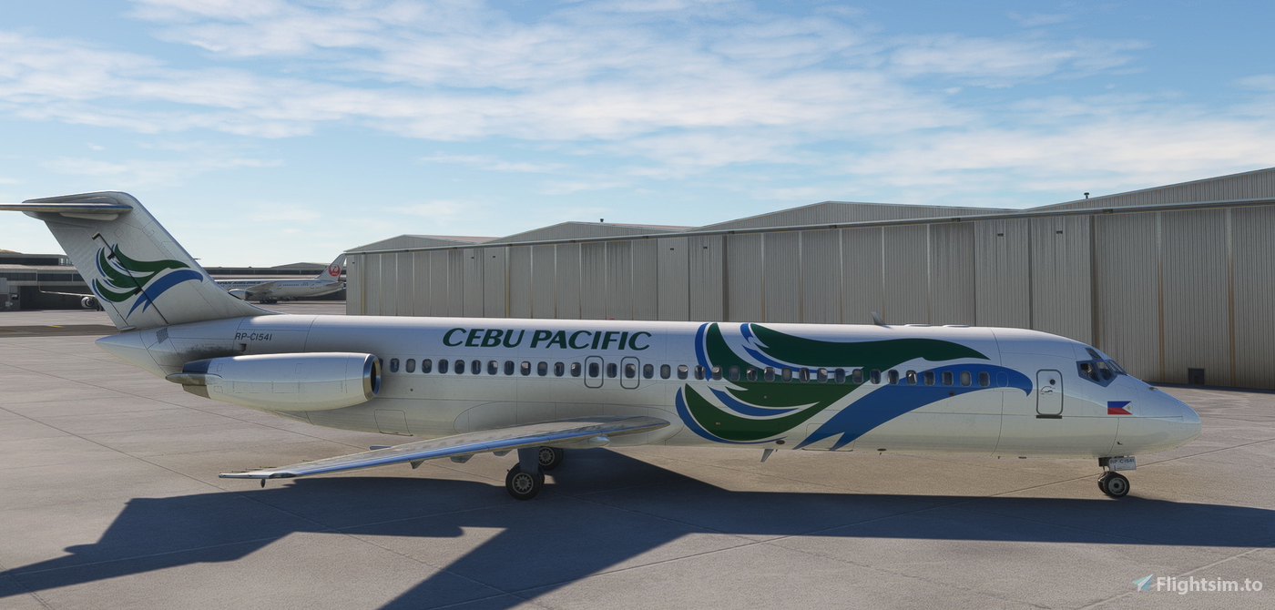 CEBU PACIFIC- RP-C1541 - SkySimulations DC9-30 w/cabin für Microsoft ...