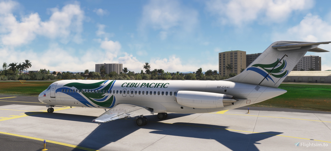 CEBU PACIFIC- RP-C1541 - SkySimulations DC9-30 w/cabin für Microsoft ...