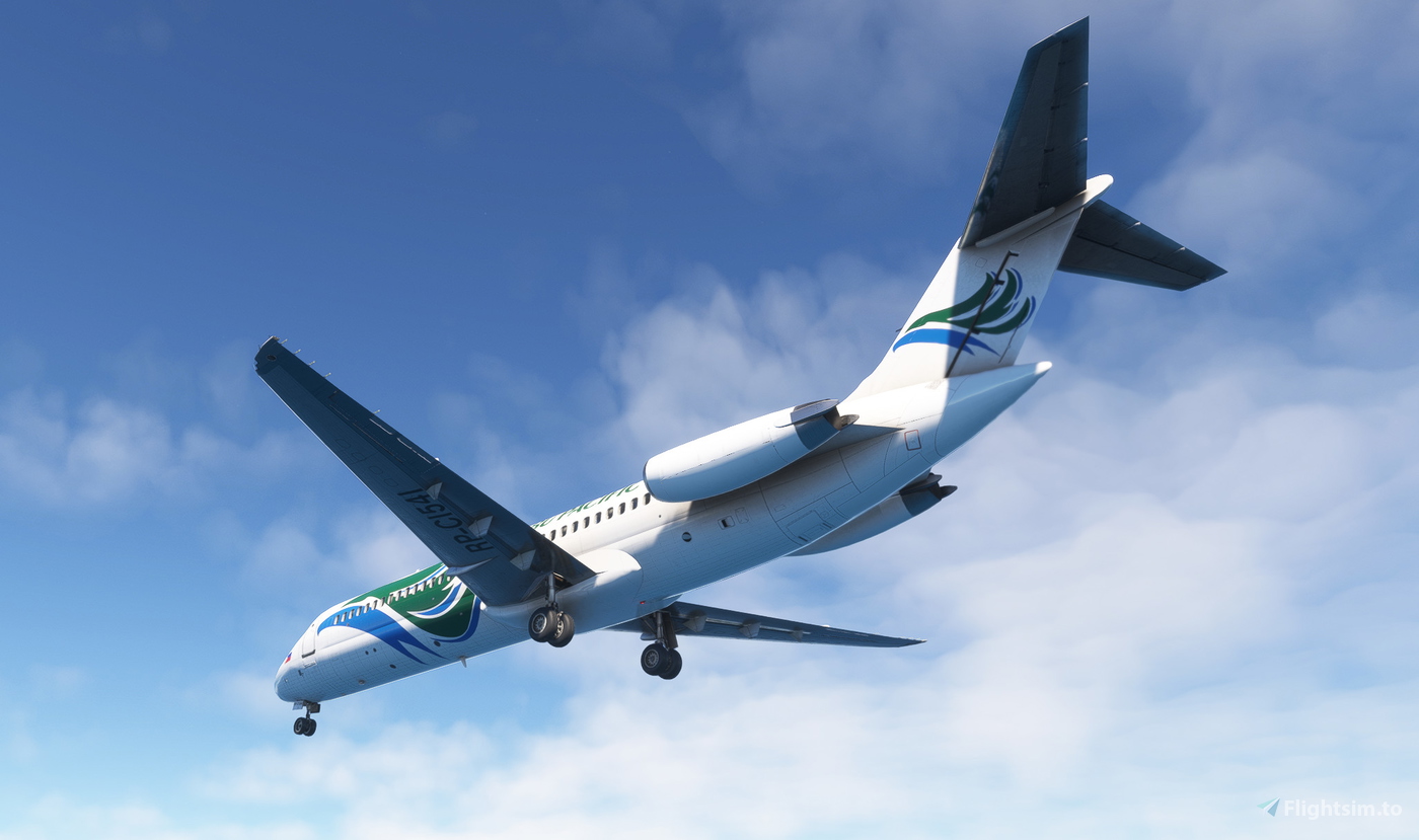 CEBU PACIFIC- RP-C1541 - SkySimulations DC9-30 w/cabin for Microsoft ...