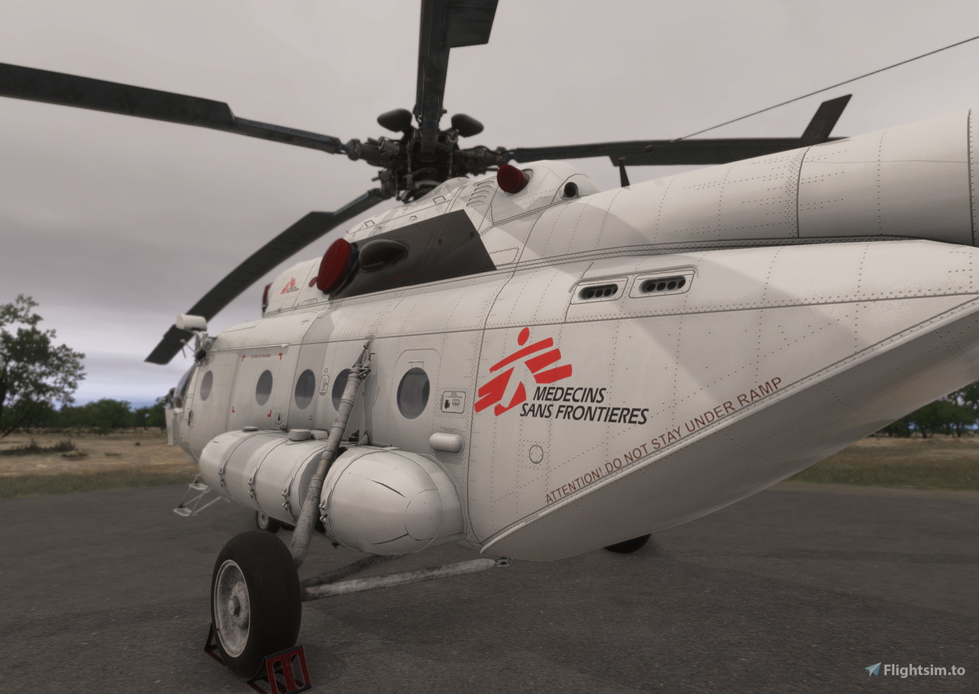 Cera Sim Mi-17 - Médecins sans Frontières (MSF) für Microsoft Flight ...