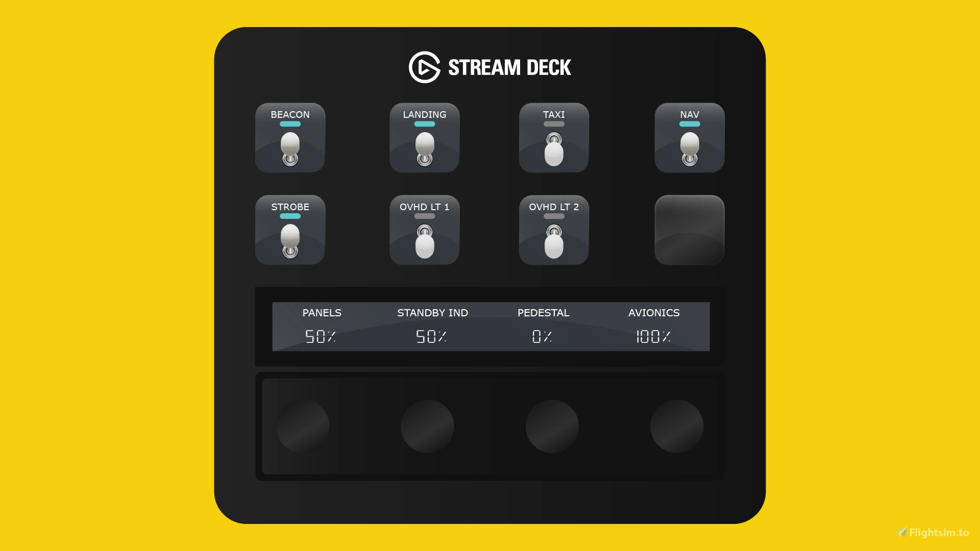 Flight Panels - Cessna 172 Skyhawk Stream Deck + Autopilot Panel for ...