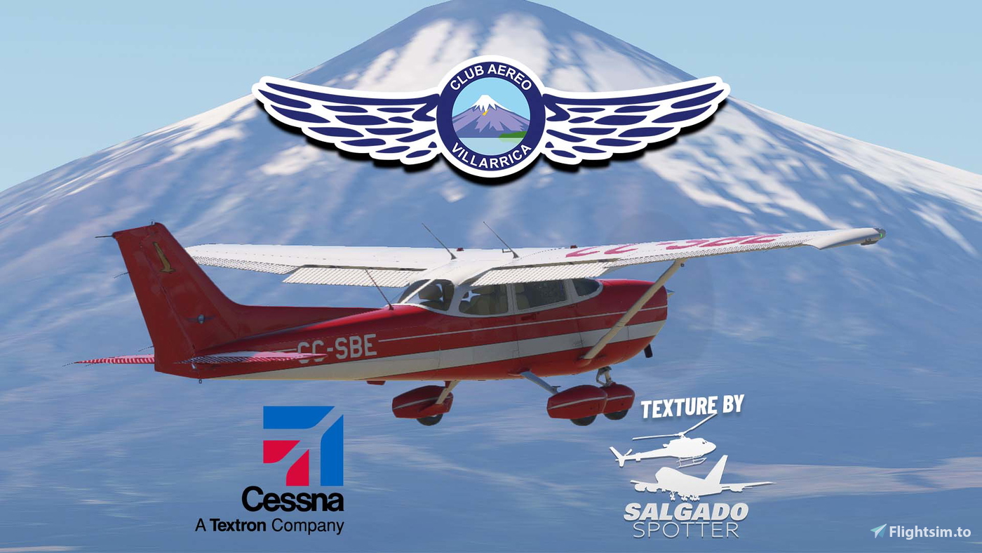 Cessna 172G1000 CC-SBE Club aéreo Villarrica для Microsoft Flight ...