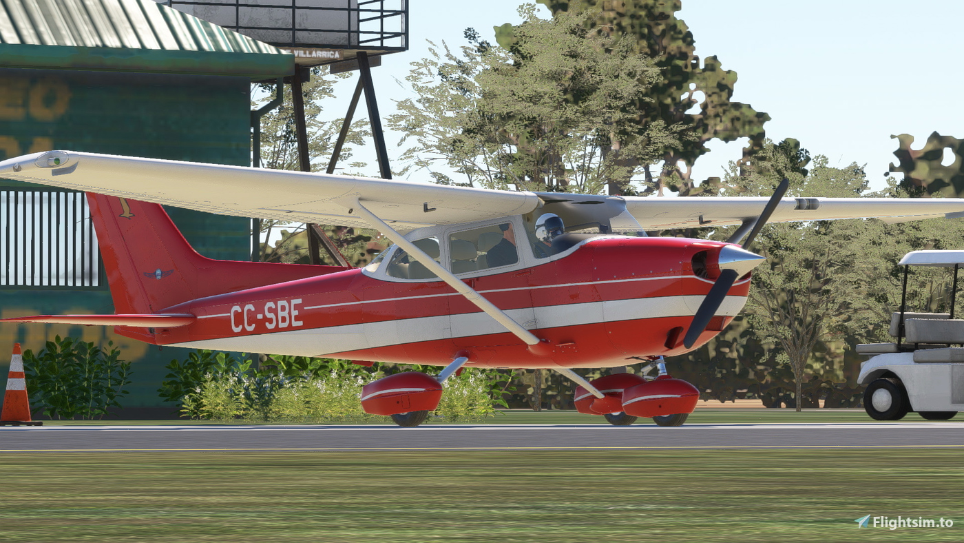 Cessna 172G1000 CC-SBE Club aéreo Villarrica 对于 Microsoft Flight ...