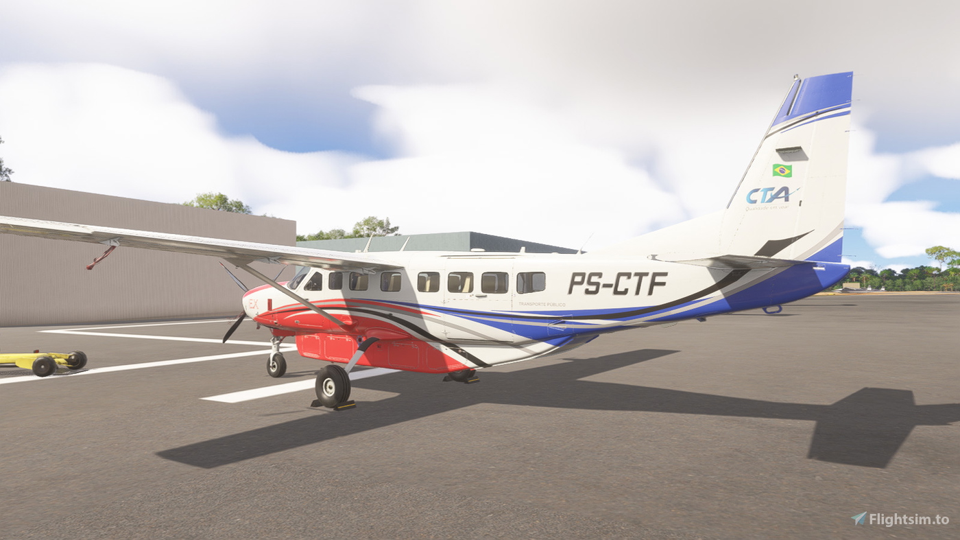 Cessna 208B Grand Caravan EX PS-CTF для Microsoft Flight Simulator | MSFS