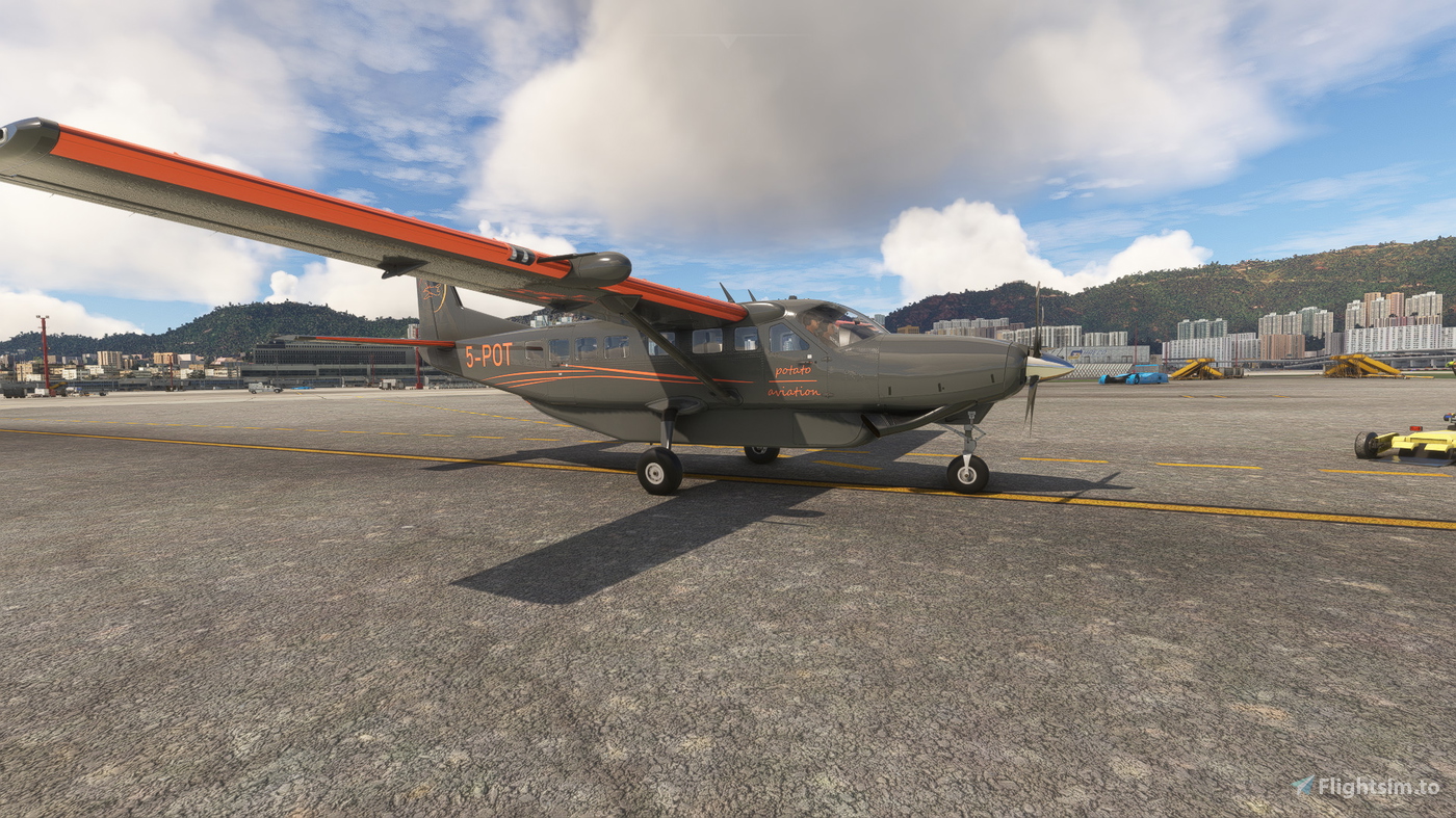 Cessna C208B Caravan Potato Aviation 5-POT for Microsoft Flight ...