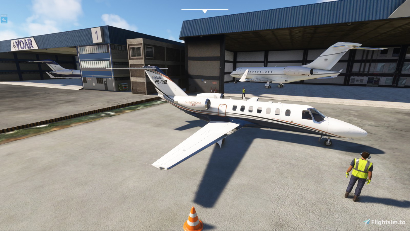 Cessna Citation CJ3+ - PS-INB para Microsoft Flight Simulator | MSFS