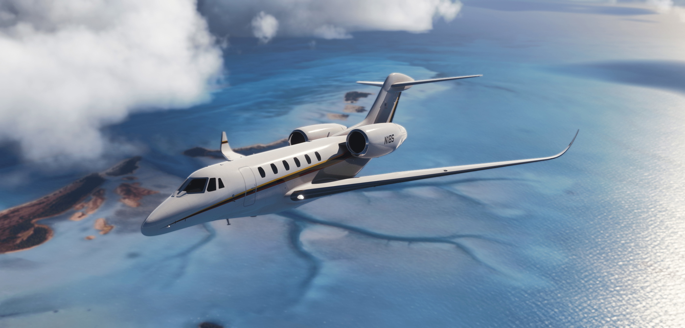 Cessna Citation X | N1BS per Microsoft Flight Simulator | MSFS