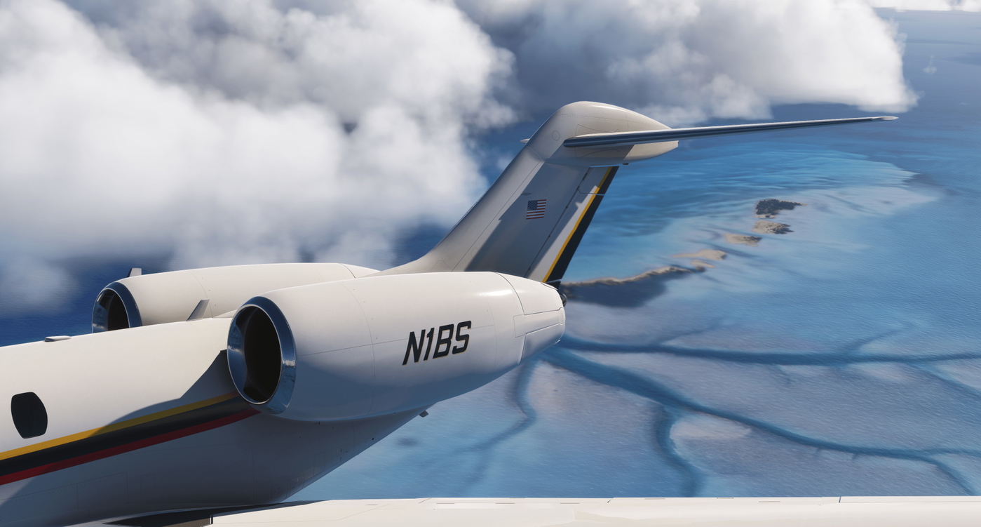 Cessna Citation X | N1BS per Microsoft Flight Simulator | MSFS