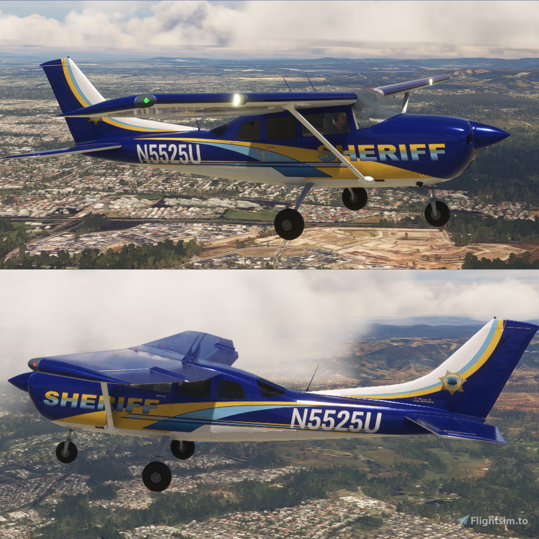 Cessna T206H N5525U for Microsoft Flight Simulator | MSFS