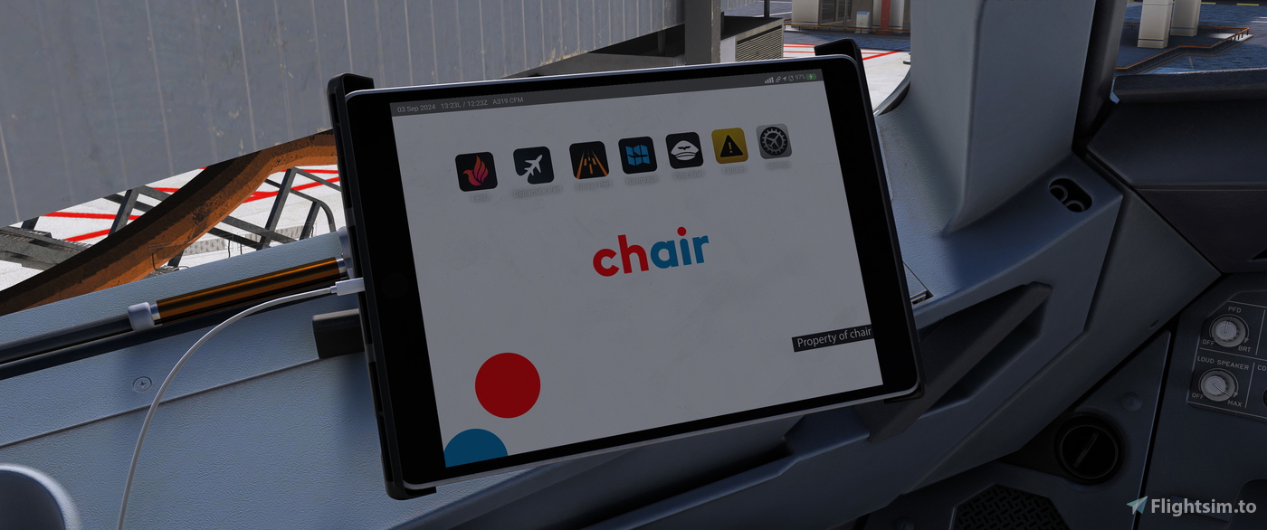 Chair [GSW] - EFB Backround for Fenixsim A319/320/321 for Microsoft ...