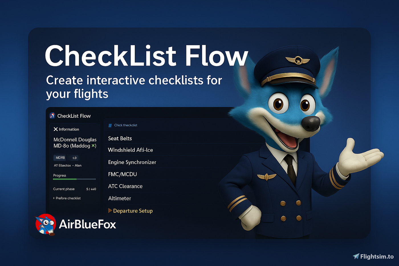 Flightsim.to - Activities - Update - CheckList Flow