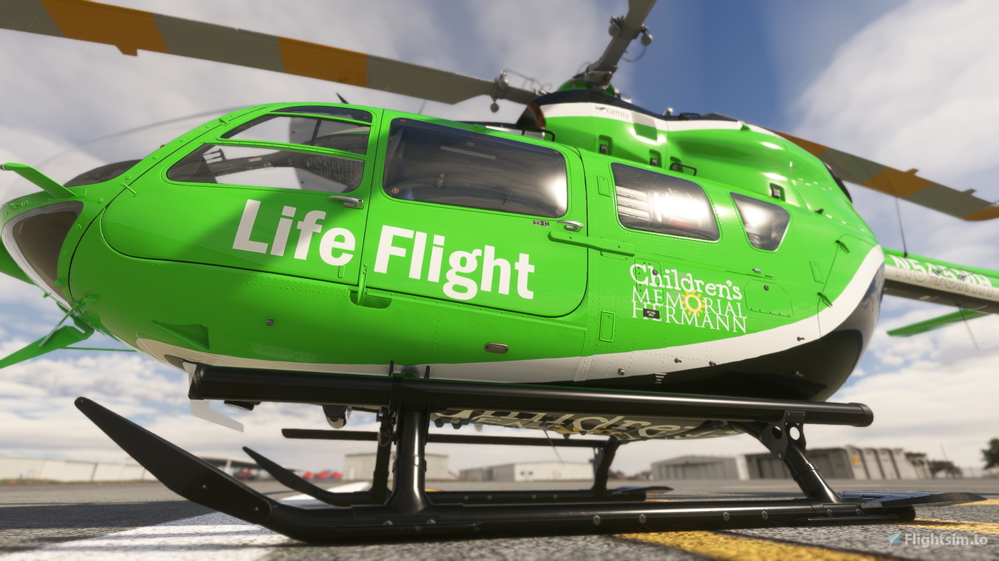Children's Memorial Hermann Life Flight- Hype Performance Group H145 ...