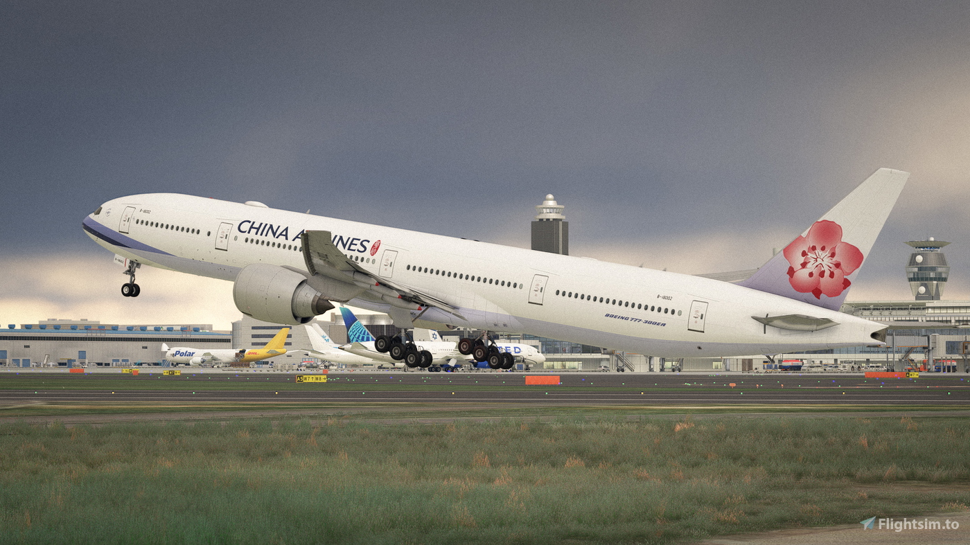China Airlines (B-18002 - Standard Livery) | PMDG 777-300ER für ...