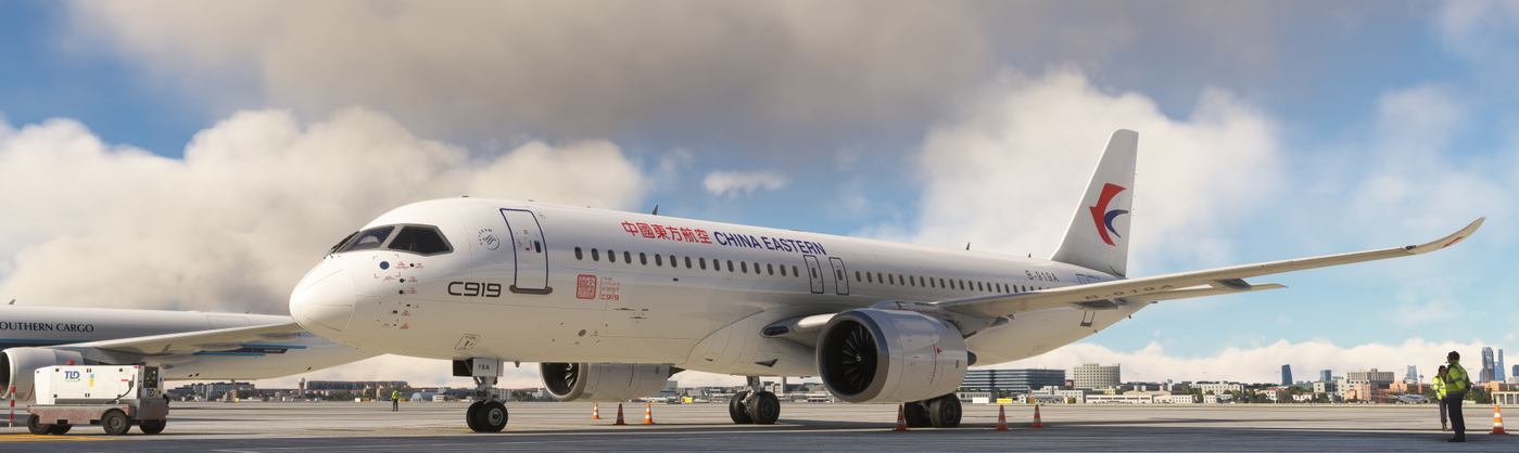FYCYC-C919 China Eastern Airline 中国东方航空 B-919A（全球首架特别纪念） 对于 Microsoft ...