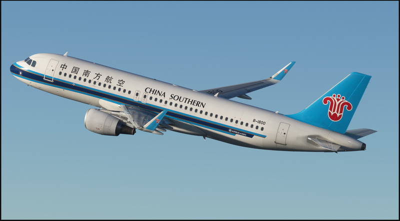 China Southern [Package] w/Cabin Fenixsim A320 [8K+4K] for Microsoft ...