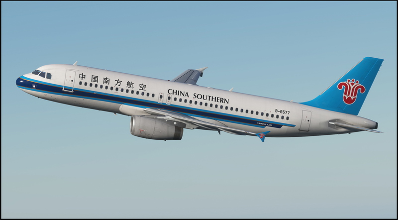 China Southern [Package] w/Cabin Fenixsim A320 [8K+4K] for Microsoft ...