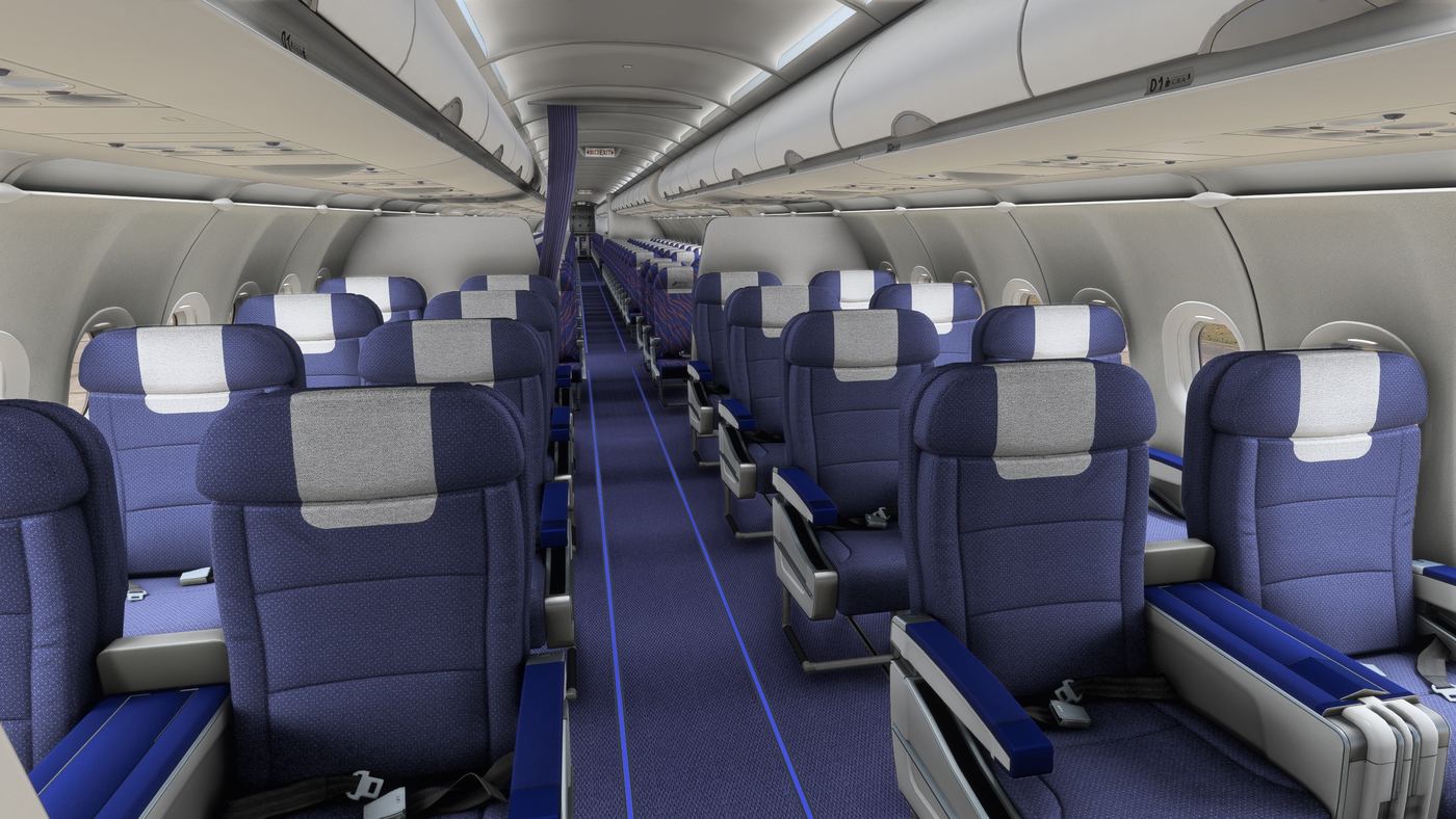 China Southern [Package] w/Cabin Fenixsim A321 [8K+4K] pentru Microsoft ...