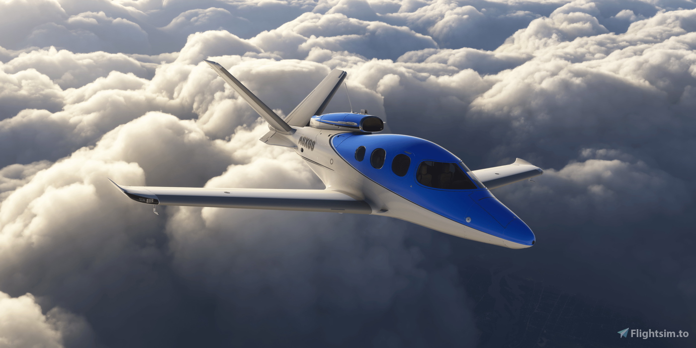 Cirrus SF50 Vision Jet G2+ | Apex | Vision Blue for Microsoft Flight ...