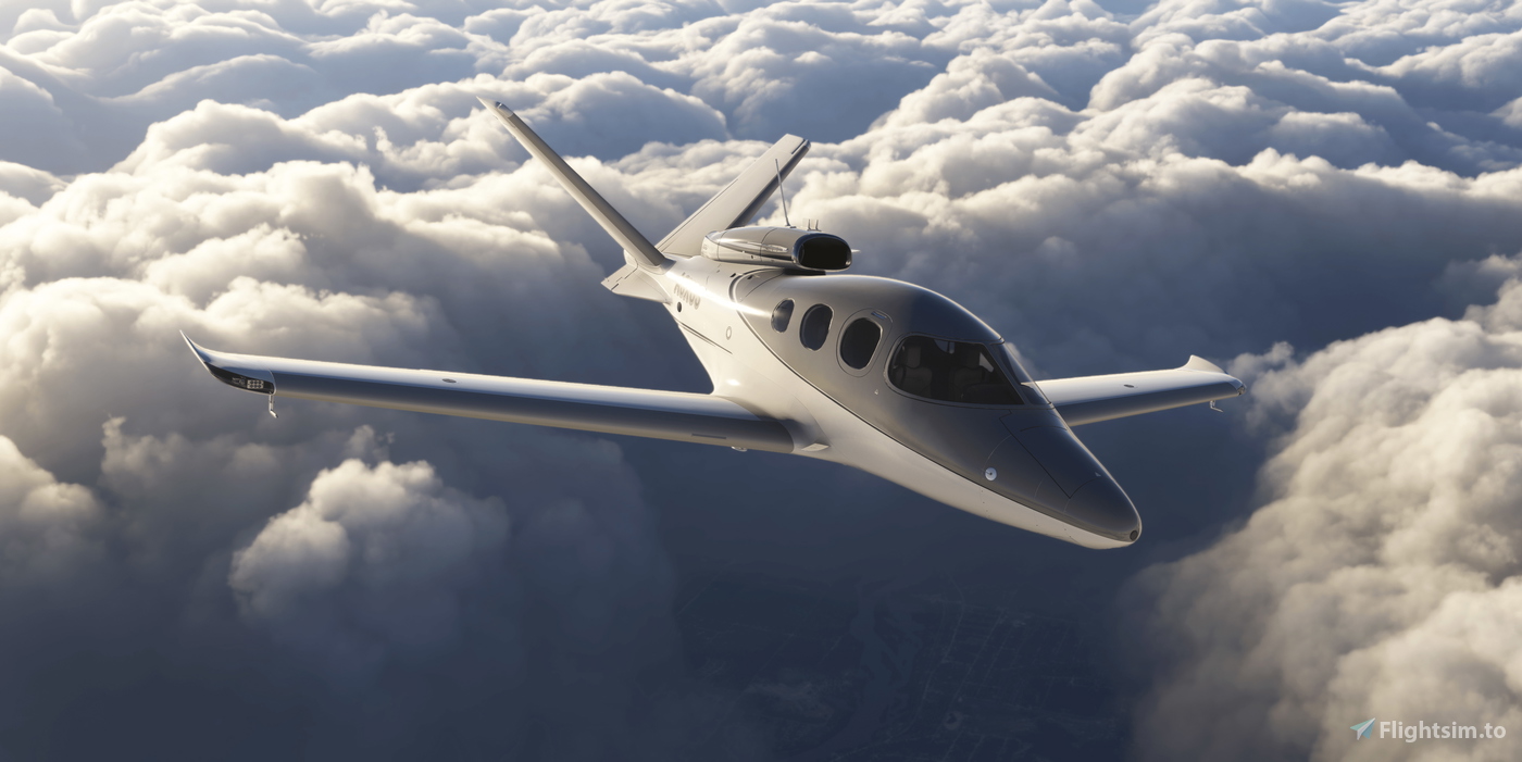 Cirrus SF50 Vision Jet G2+ | Apex | Gainsboro para Microsoft Flight ...