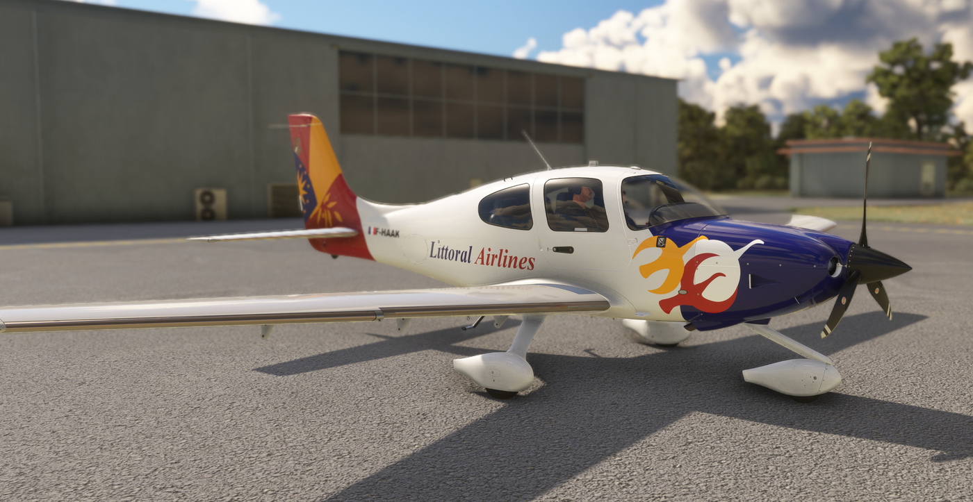 Cirrus SR22SR22 Littoral Airlines for Microsoft Flight Simulator | MSFS