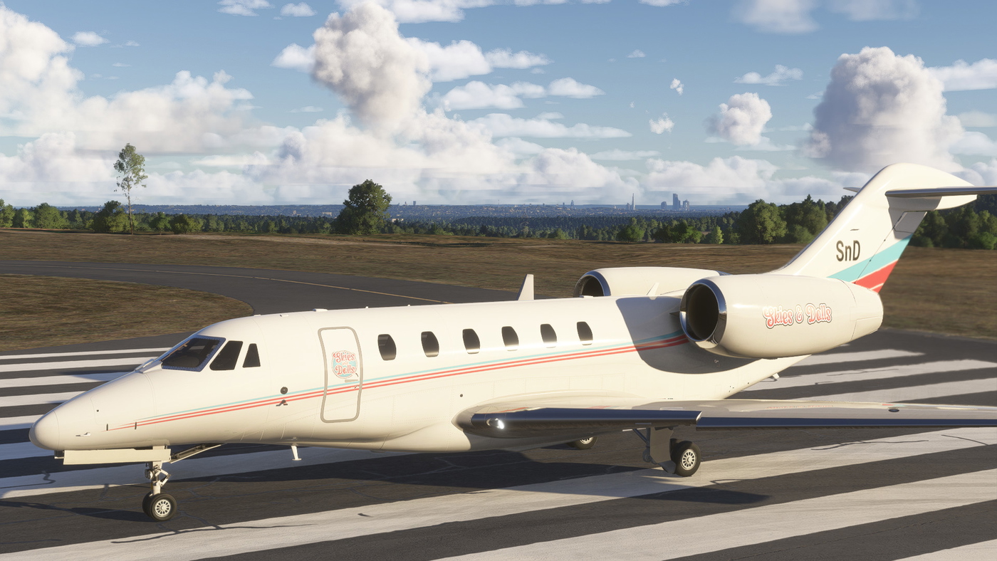 Citation X - Skies And Dolls (Both Variants) para Microsoft Flight ...