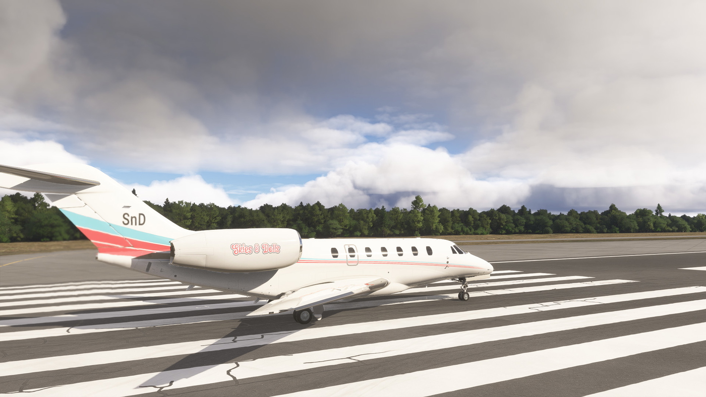Citation X - Skies And Dolls (Both Variants) para Microsoft Flight ...