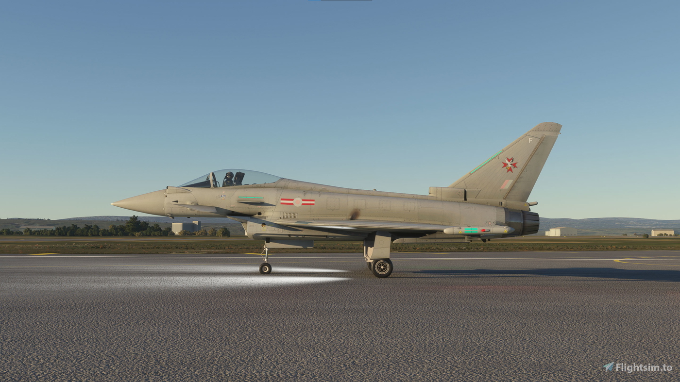 CJ Simulations Typhoon -Falklands - Flt 1435 对于 Microsoft Flight ...