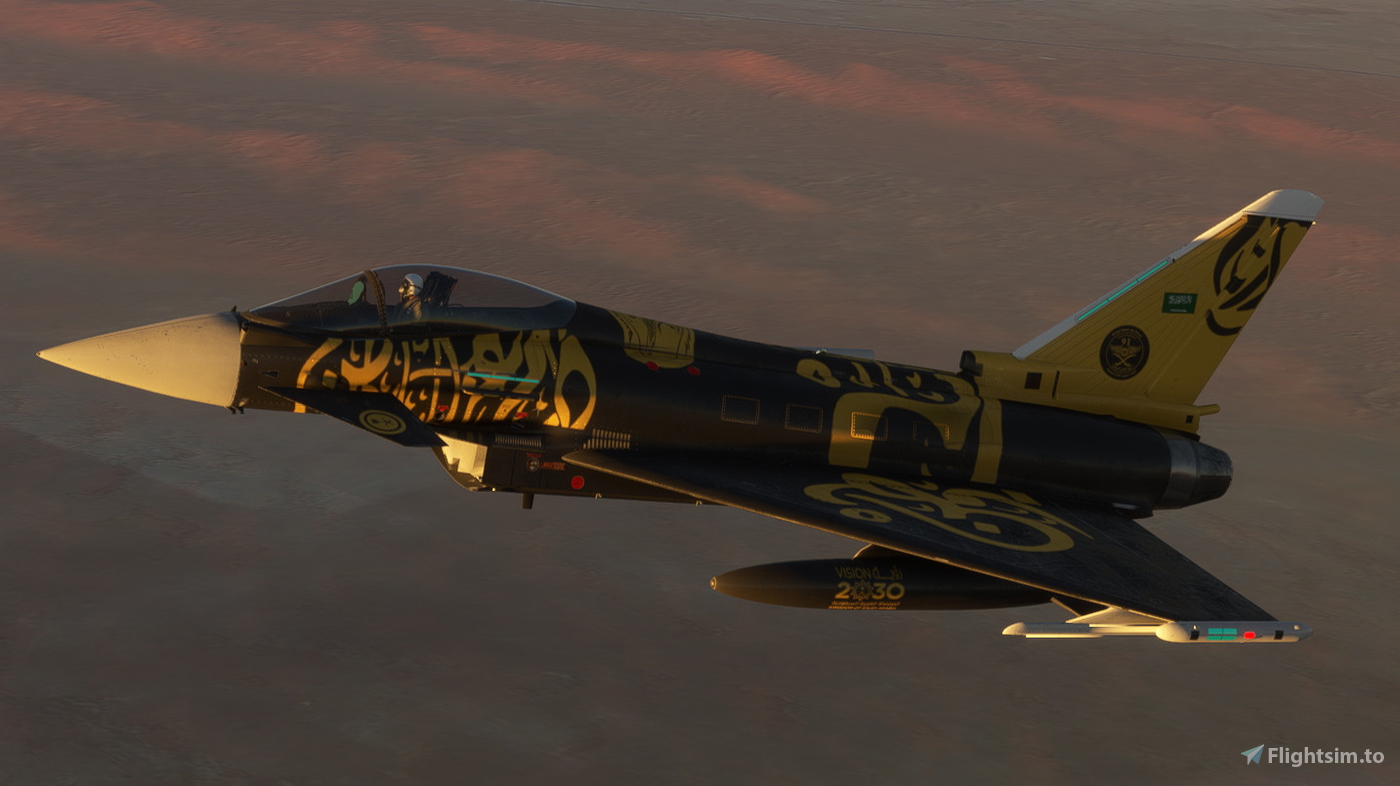 CJ Simulations Typhoon RSAF National Day 2024 for Microsoft Flight ...