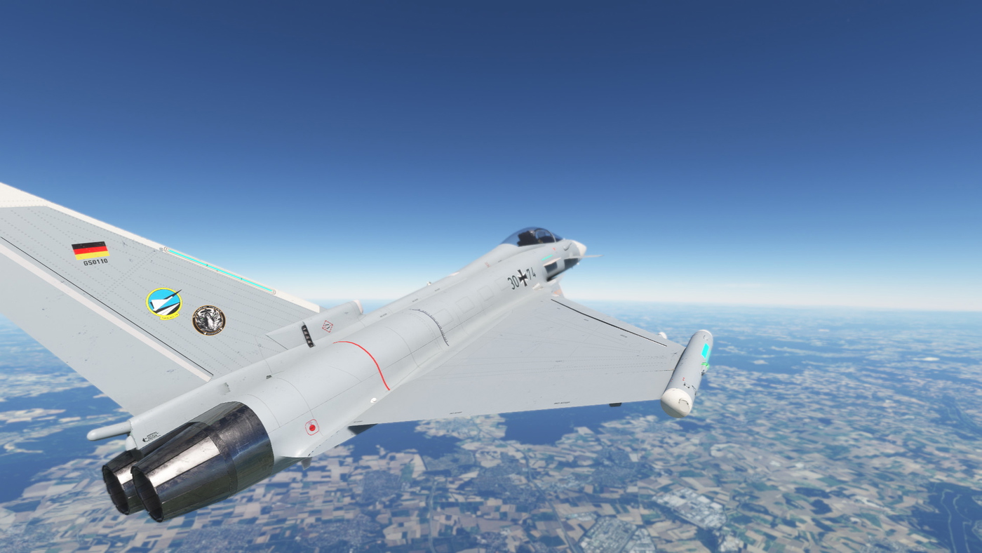 CJ Simulations Typhoon TaktLwG74 30+74 for Microsoft Flight Simulator ...