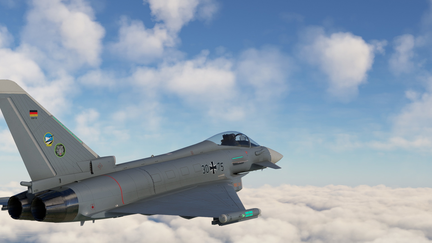 CJ Simulations Typhoon TaktLwG74 30+75 pour Microsoft Flight Simulator ...