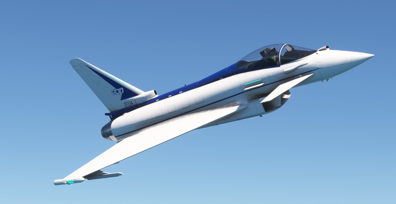 CJ Eurofighter Typhoon Liveries for Microsoft Flight Simulator | MSFS