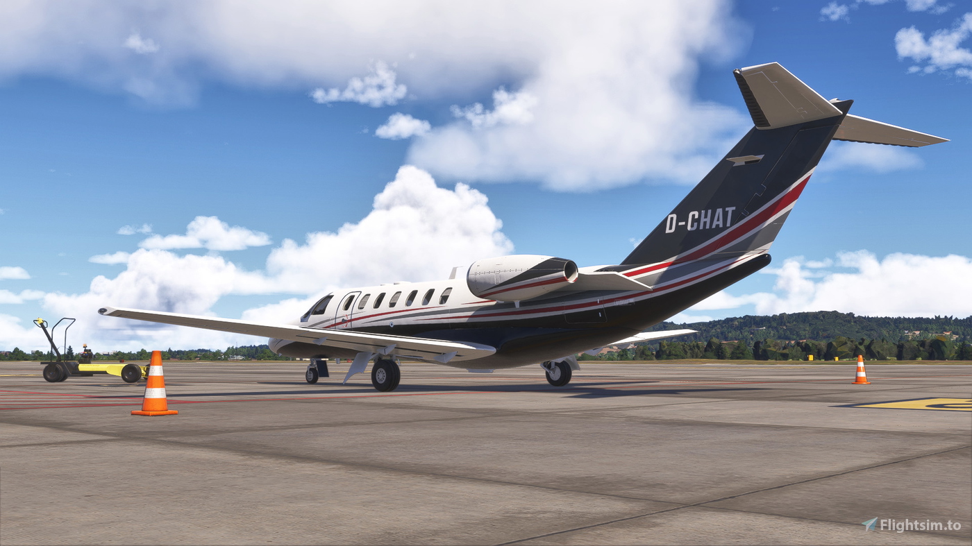 CJ3+ | D-CHAT for Microsoft Flight Simulator | MSFS