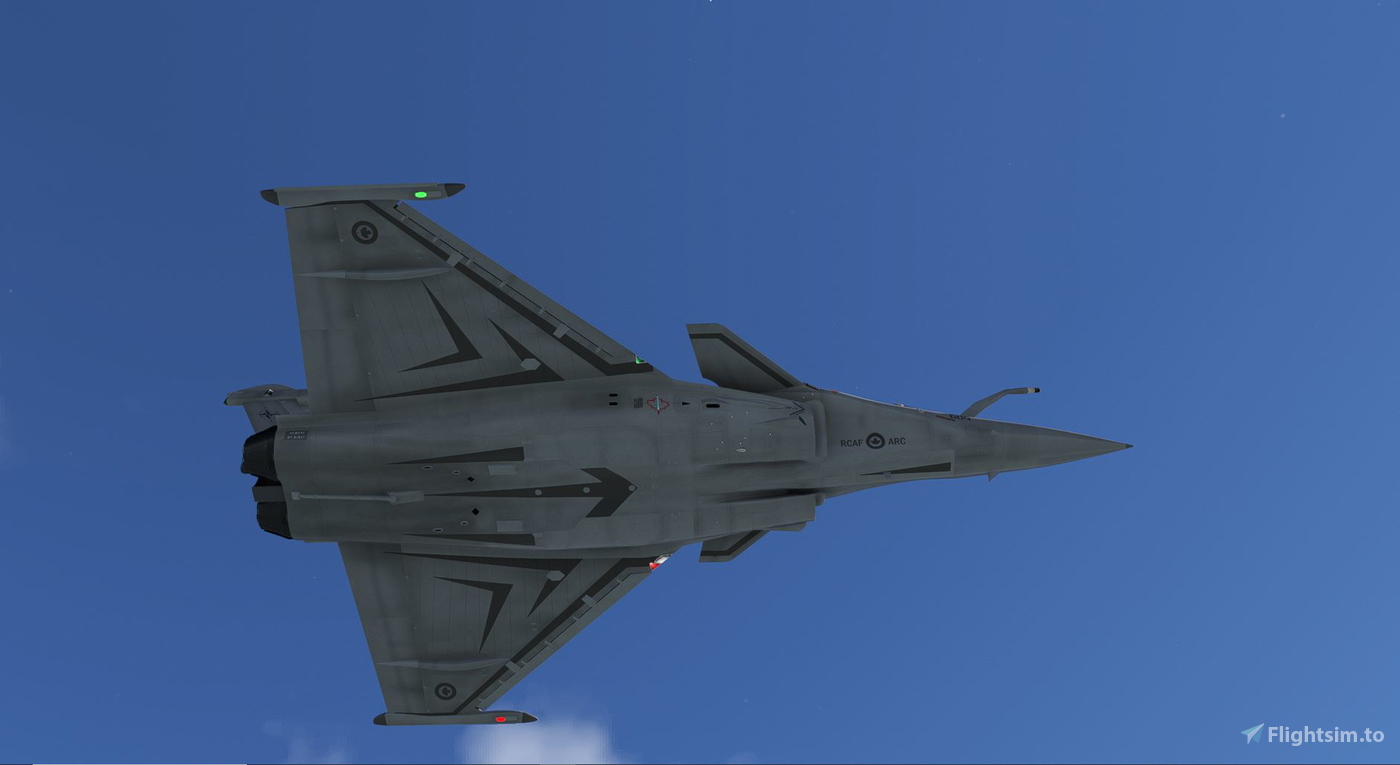 CJS Dassault Rafale C RCAF-ARC for Microsoft Flight Simulator | MSFS