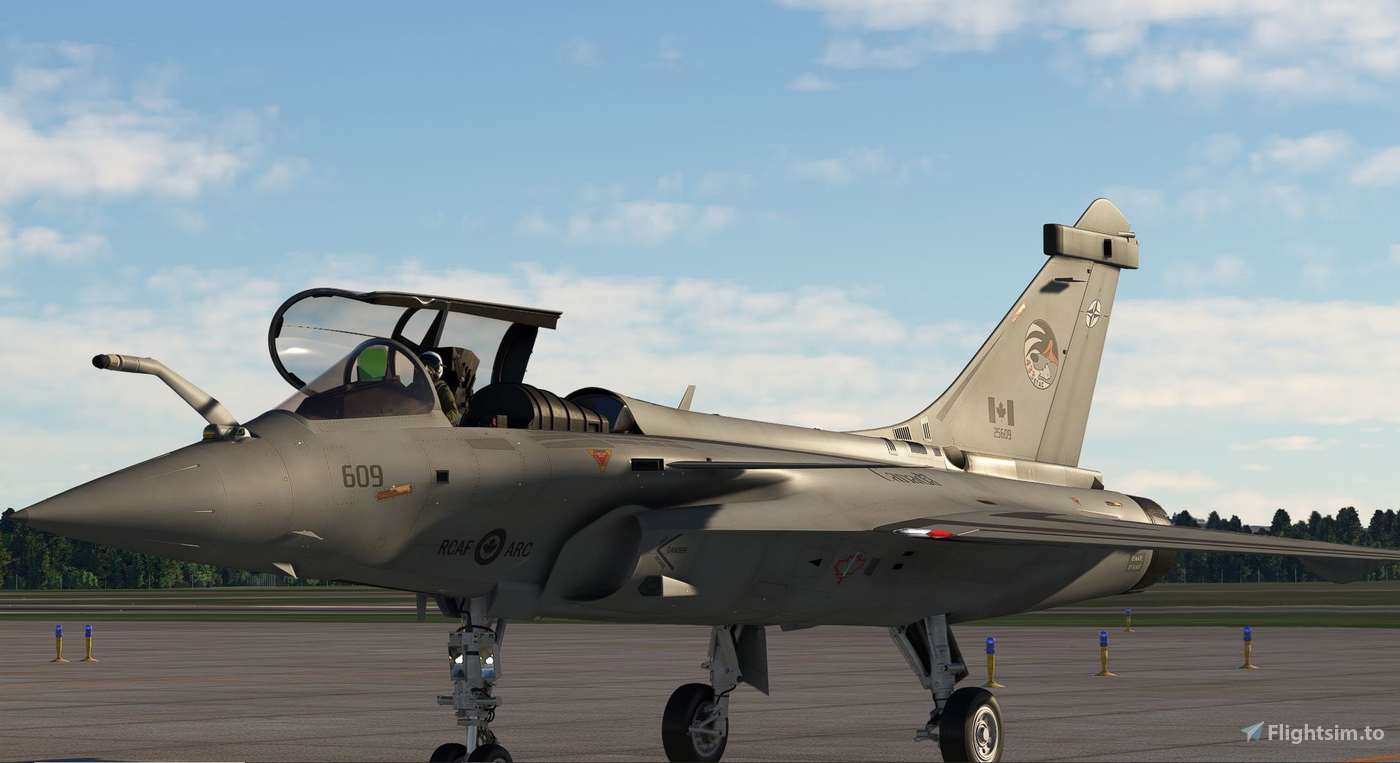CJS Dassault Rafale C RCAF-ARC for Microsoft Flight Simulator | MSFS